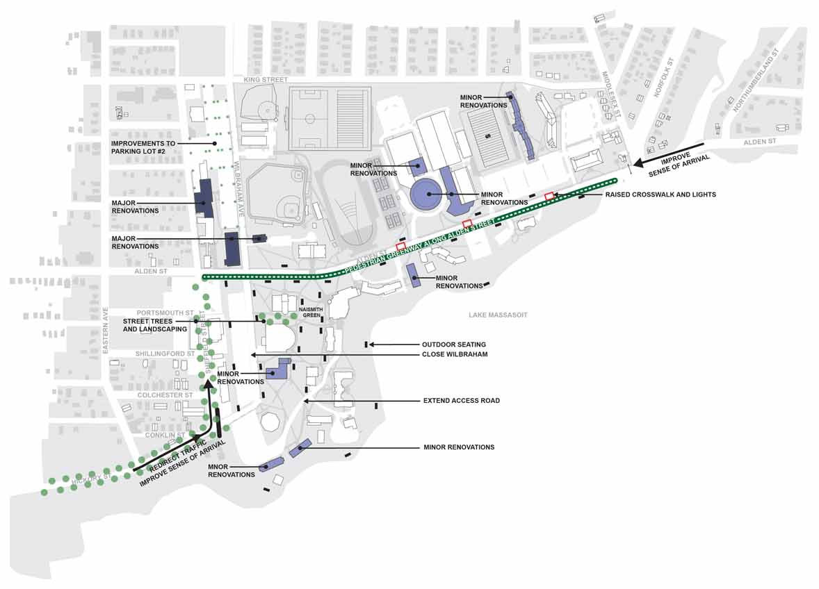 Springfield College - Campus Master Plan | Centerbrook Architects ...