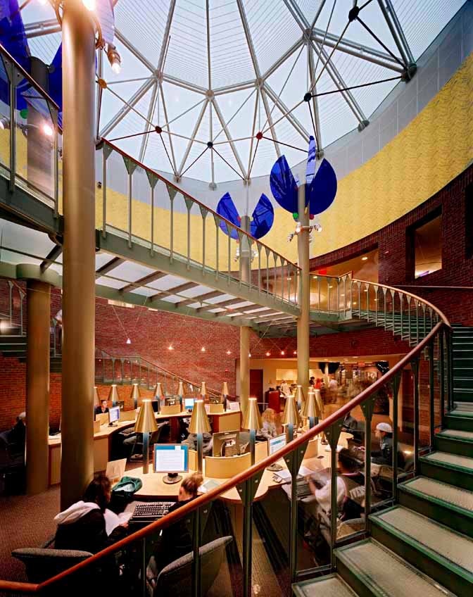 Arnold Bernhard Library | Centerbrook Architects & Planners